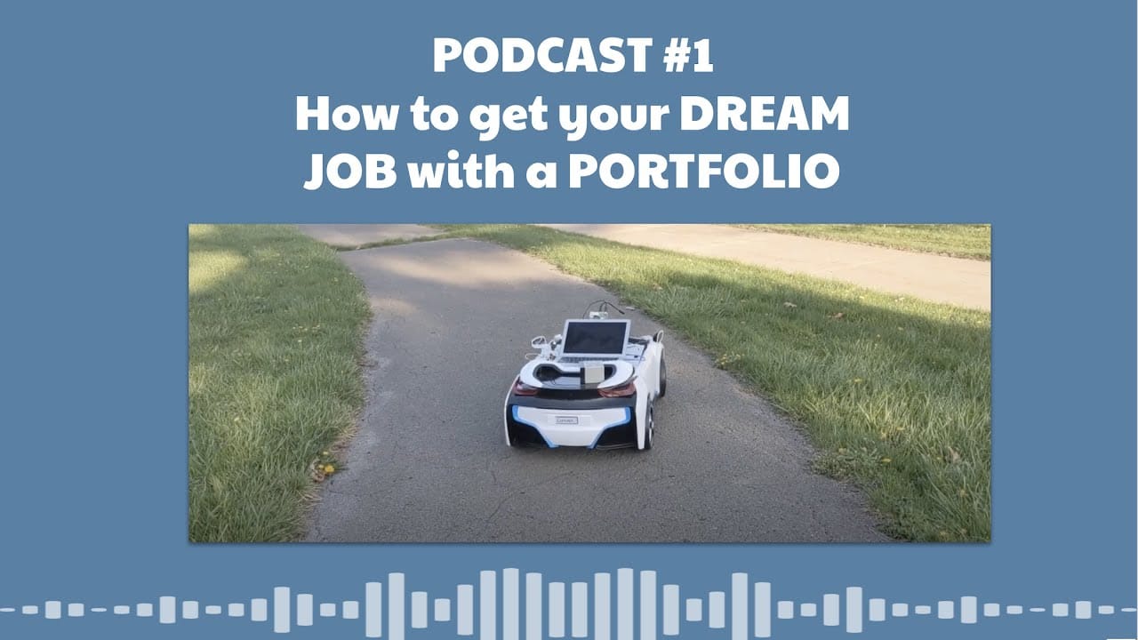 🎙️ Getting your Dream Job with a Portfolio